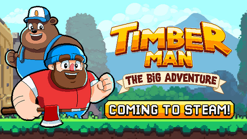 Timberman - Timberman: The Big Adventure is coming to Steam! - Steam News