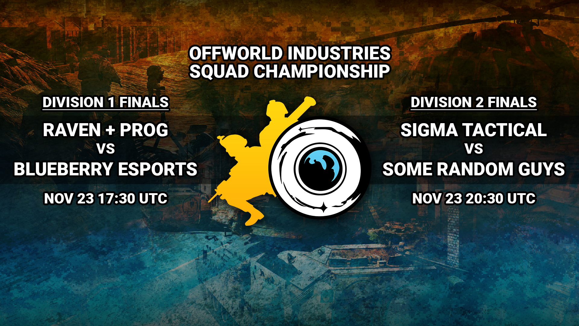 Our pal and yours, JohnnyOmaha, will be broadcasting the finals live on ...