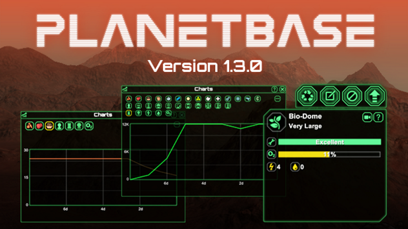 Steam :: Planetbase :: Version 1.3.0 released