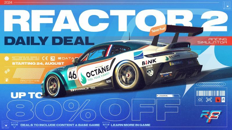 rFactor 2 - Steam Daily Deal now live! - Steam News