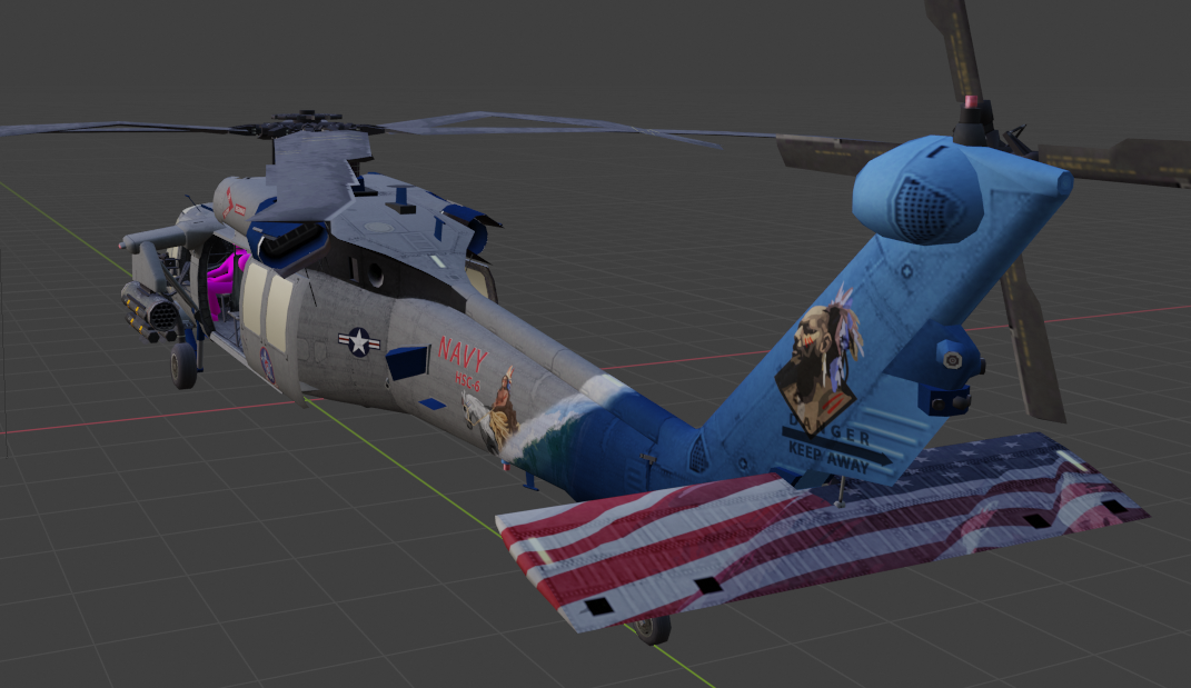 Red Lions on MH-60s HSC-15