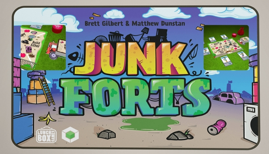 Collect junk, construct your defences, and may the best fort win.