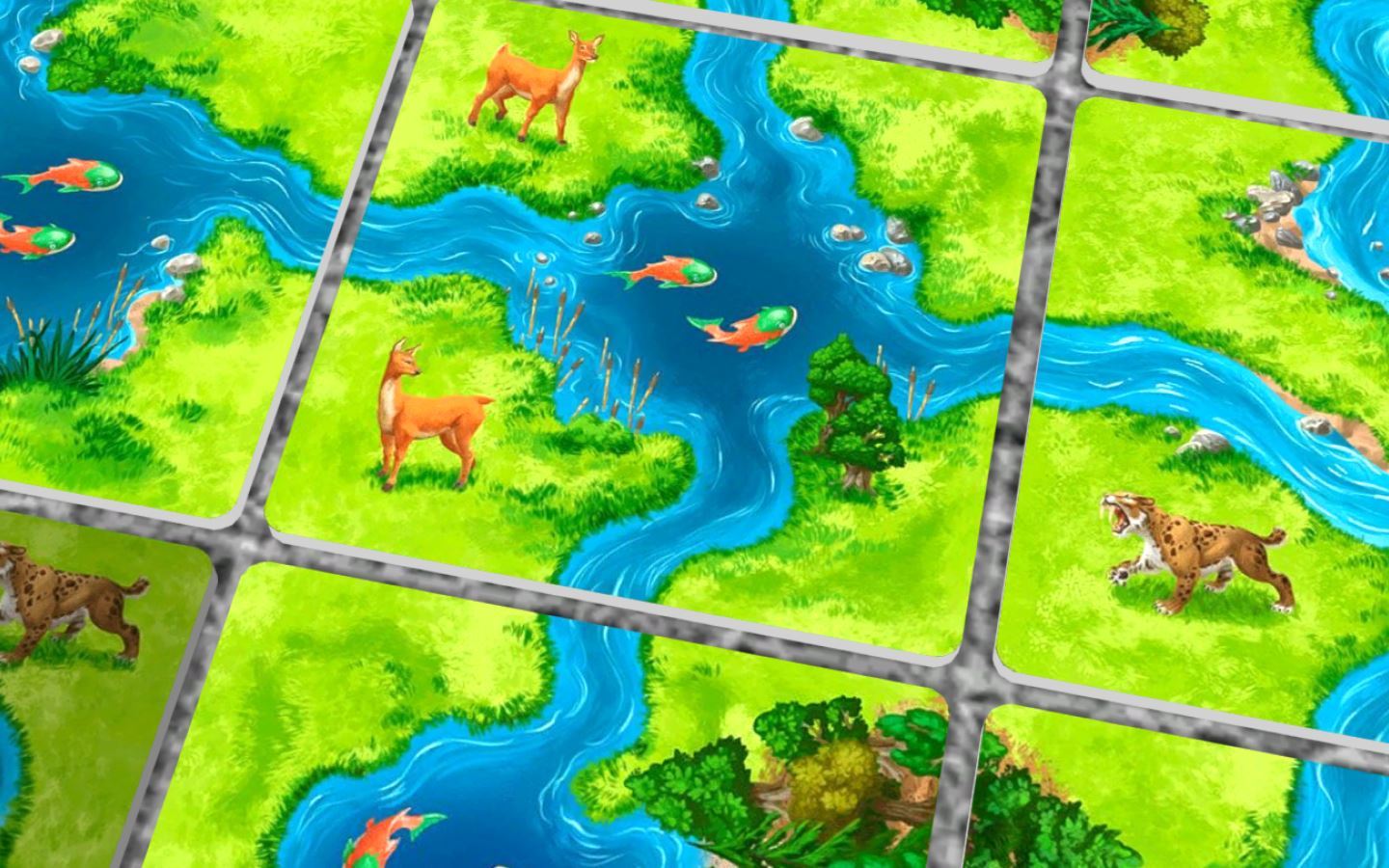 It includes many of the familiar mechanics from Carcassonne with a few new rules, including: