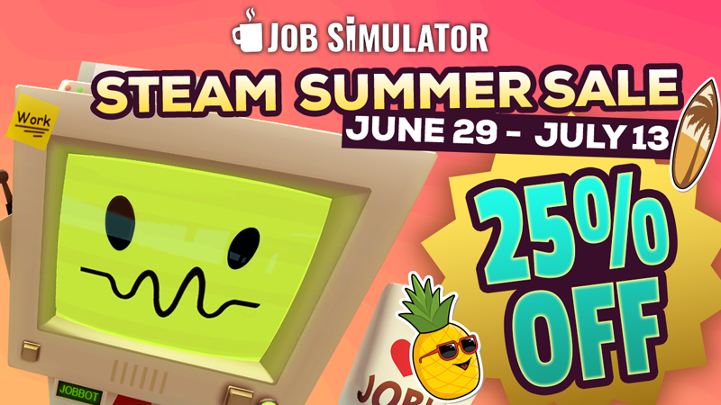 Job Simulator - Job Simulator Is Now 25% Off for the Steam Summer Sale ...