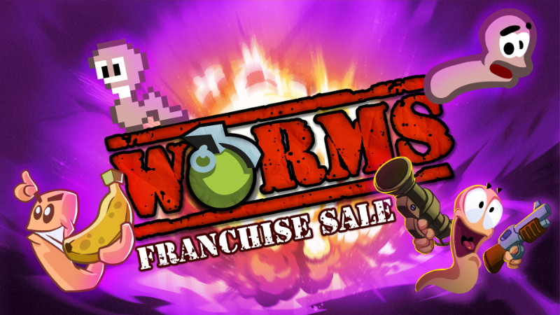 Worms W.M.D - Save up to 90% OFF in the Worms Franchise Sale! - Steam News