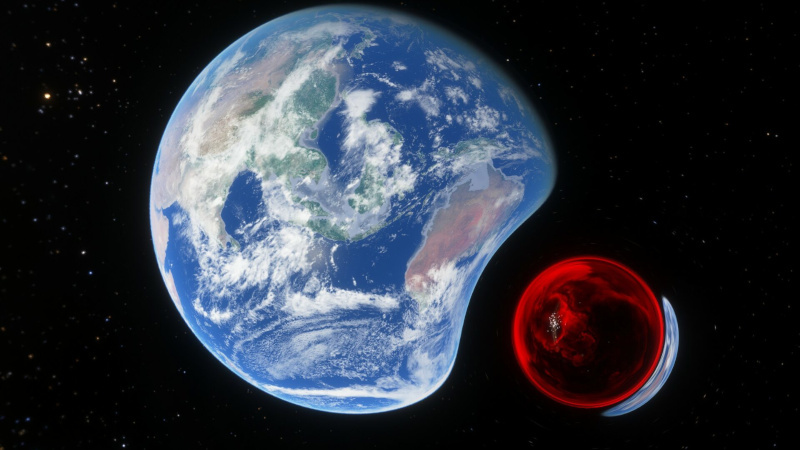 SpaceEngine - [Dev Blog] General Relativity 2: Alcubierre Warp Field ...