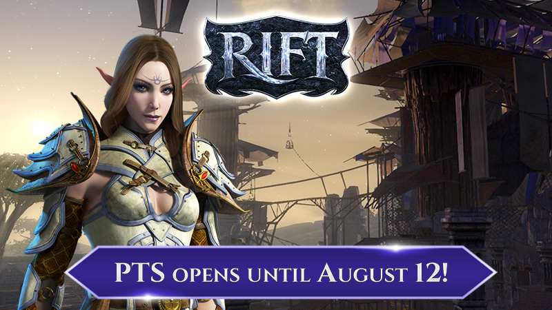 Steam :: RIFT :: PTS opens until August 12!