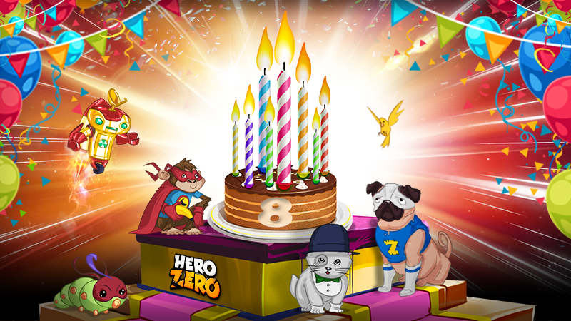 Hero Zero - Multiplayer RPG - Happy Birthday Hero Zero! - Steam News