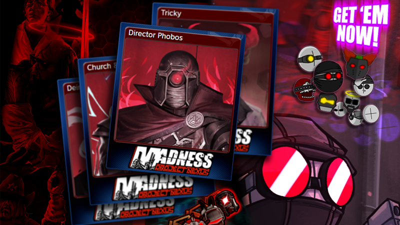 MADNESS: Project Nexus - Project Nexus Trading Cards - Steam News