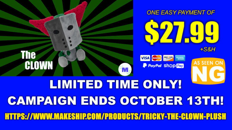 MADNESS: Project Nexus - Limited Edition Tricky Plush Available NOW ...