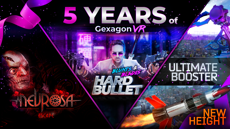 Ultimate Booster Experience - GexagonVR — 5 Years in VR! - Steam News