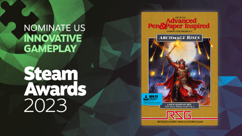 Archmage Rises - Archmage Rises for Steam Awards 2023 - Steam News