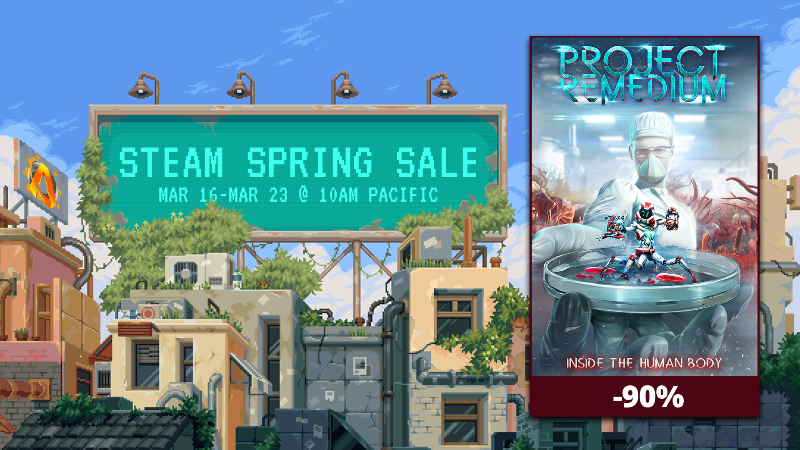 Project Remedium - Steam Spring Sale 2023 - Steam News