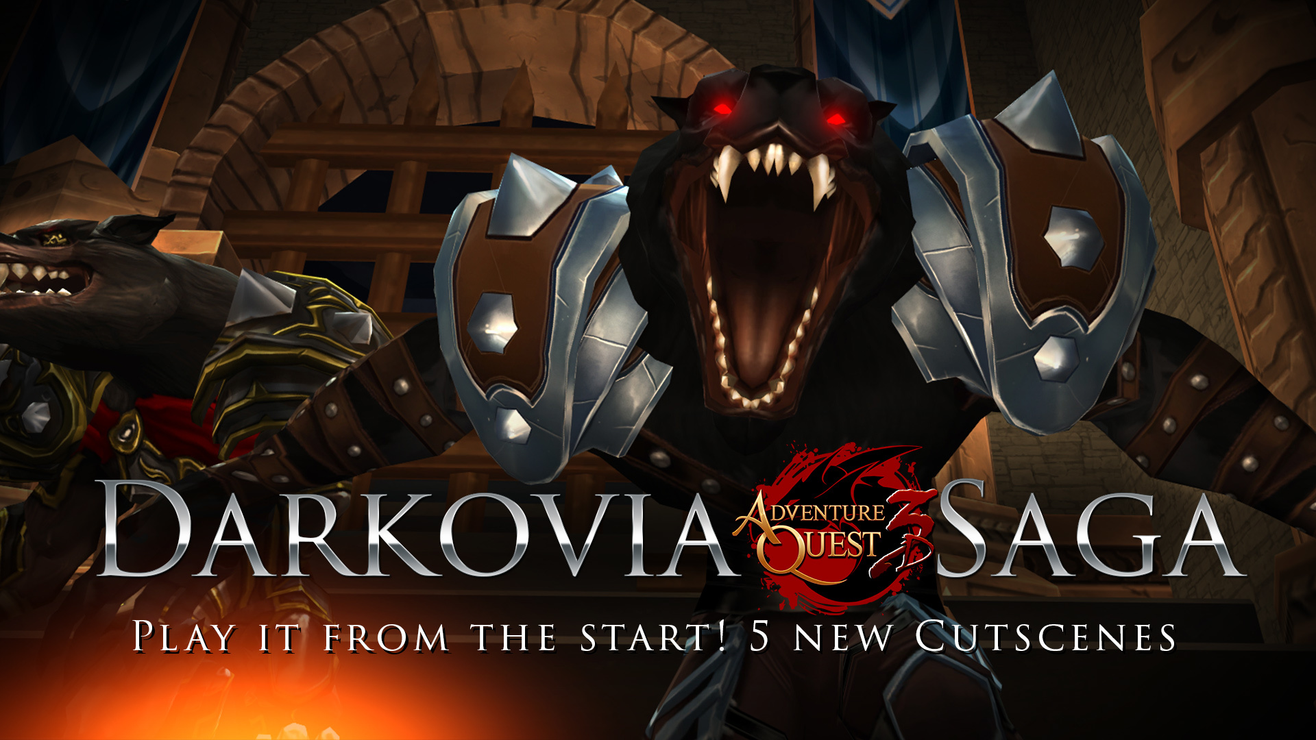 New Werewolf areas, cutscenes, quests, and items!