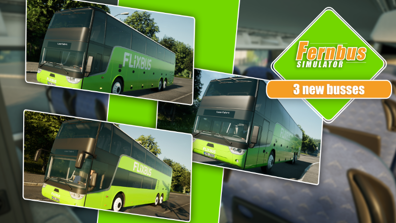 Fernbus Simulator - Three new bus DLCs for Fernbus Coach Simulator ...