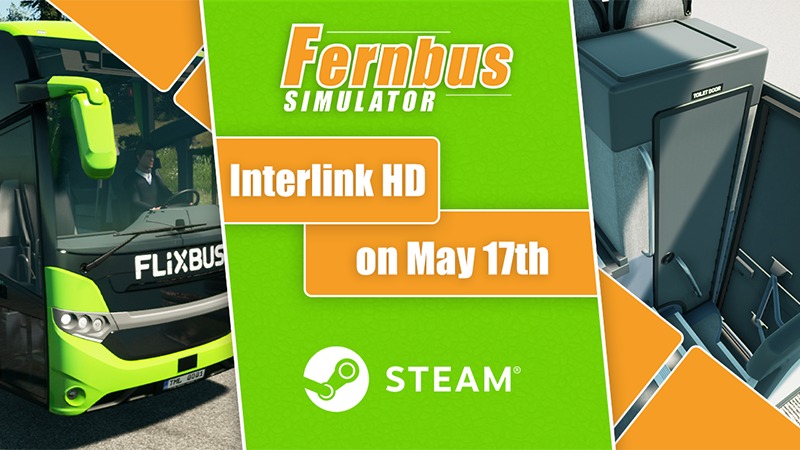 Fernbus Simulator - The Interlink HD DLC is releasing on May 17th ...