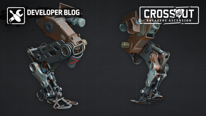 Crossout - [Developer blog] Legs? Legs! - Steam News