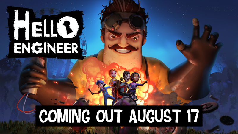 Hello Neighbor - Hello Engineer is coming on Steam on August 17th ...
