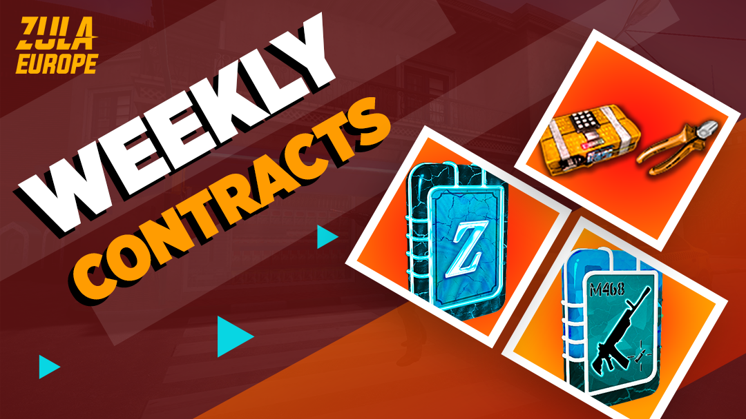 Weekly contracts are available. Finish all the objectives and obtain ...