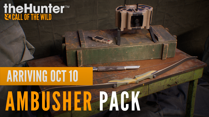 theHunter: Call of the Wild™ - October 10th: Ambusher Pack & New ...