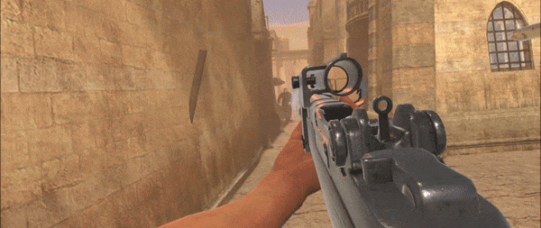 -Improved weapon skins, metal and other surfaces look way better