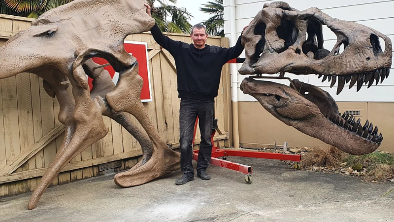 Shapelab 2024 - 3D printing of a real-life scale T-rex skeleton ...