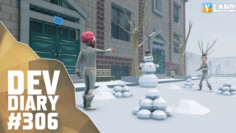 Ylands - Dev Diary #306 Projecting Projectiles to Snowballs - Steam News