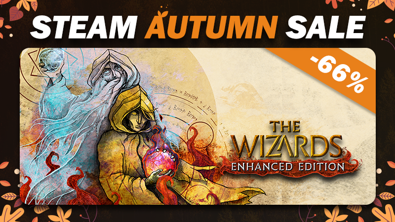 The Wizards - Enhanced Edition - Steam Autumn Sale 2022 has just ...