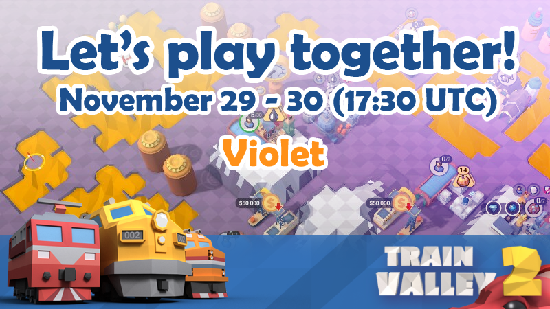 Train Valley 2 - Extra Let's Play Together - Violet - Steam News