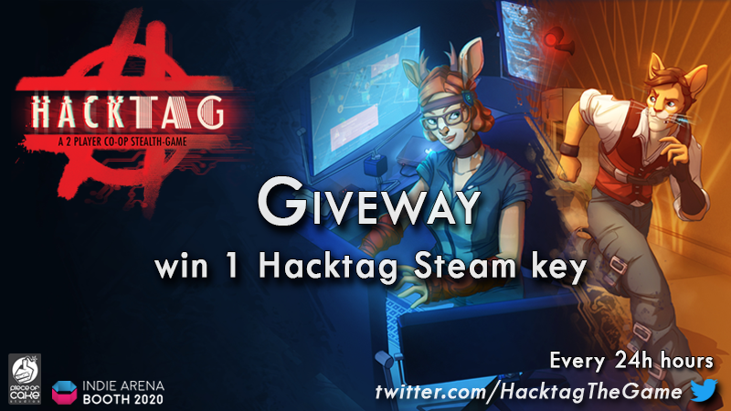 Hacktag - Giveaway: try to win 1 Hacktag Steam key on Twitter - Steam News