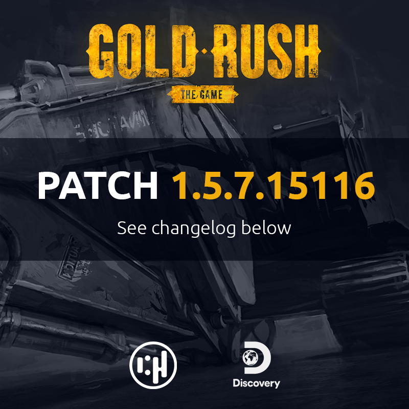 Gold Mining Simulator - Patch 1.5.7.15116 - Steam News