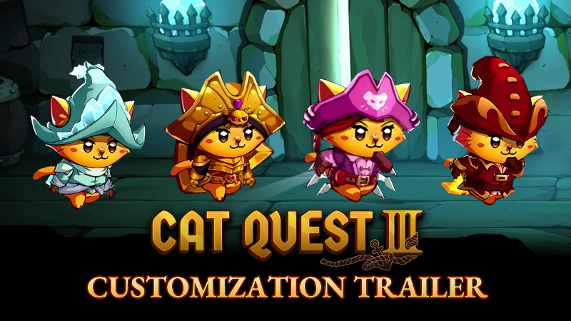 Cat Quest - Cat Quest III - Customisation Trailer - Steam News
