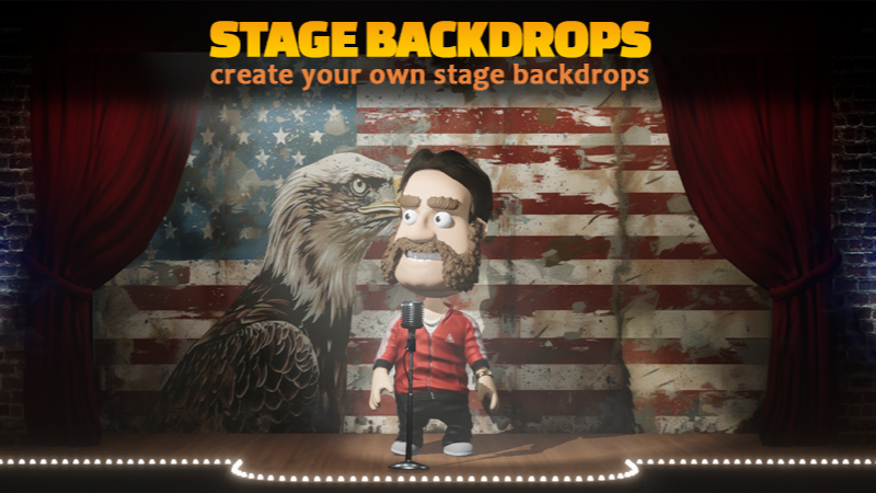 Comedy Night - Stage Backdrops - Steam News