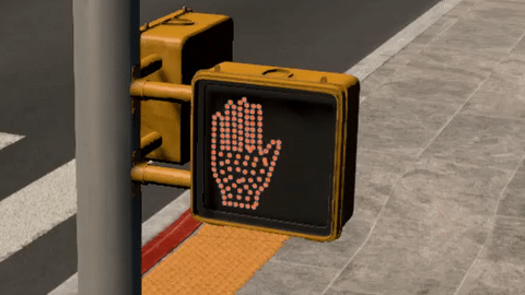 Crosswalk Signal Gif