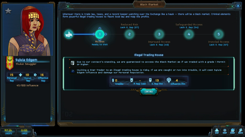 Star Traders: Frontiers - Update #311: Back Alley Deals - Steam News
