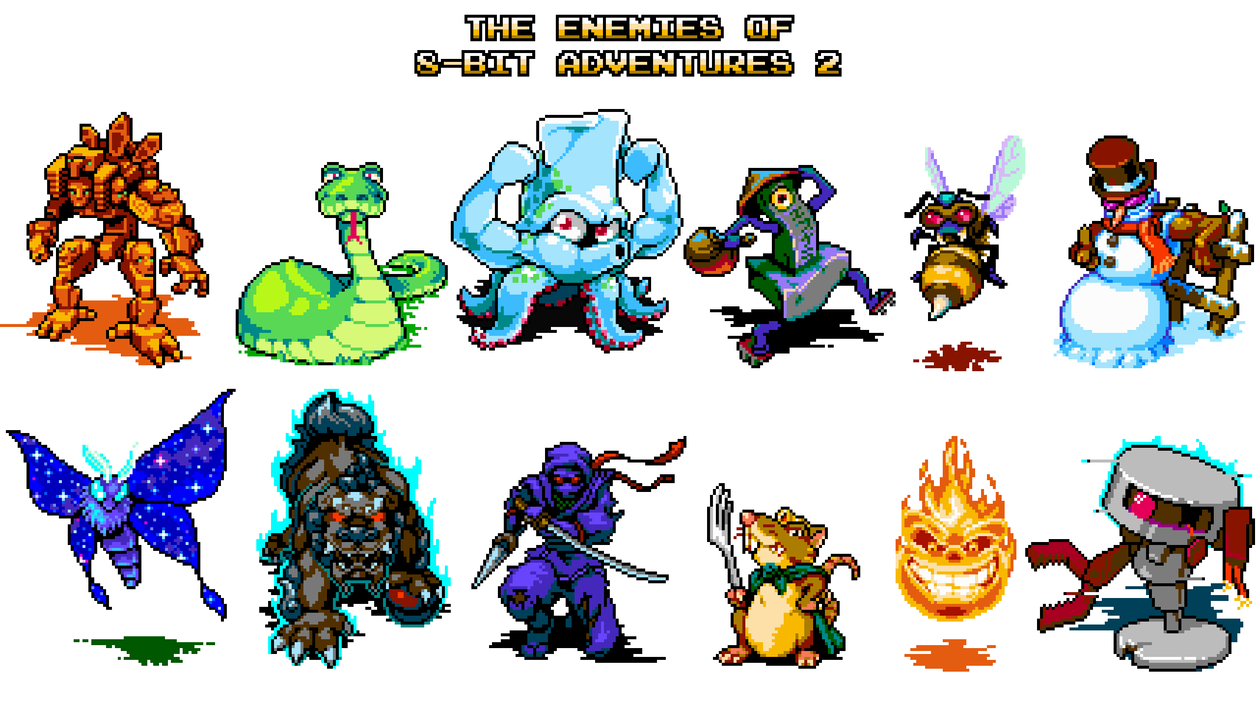 Including bosses, 8-Bit Adventures 2 features 98 of the toughest and ...