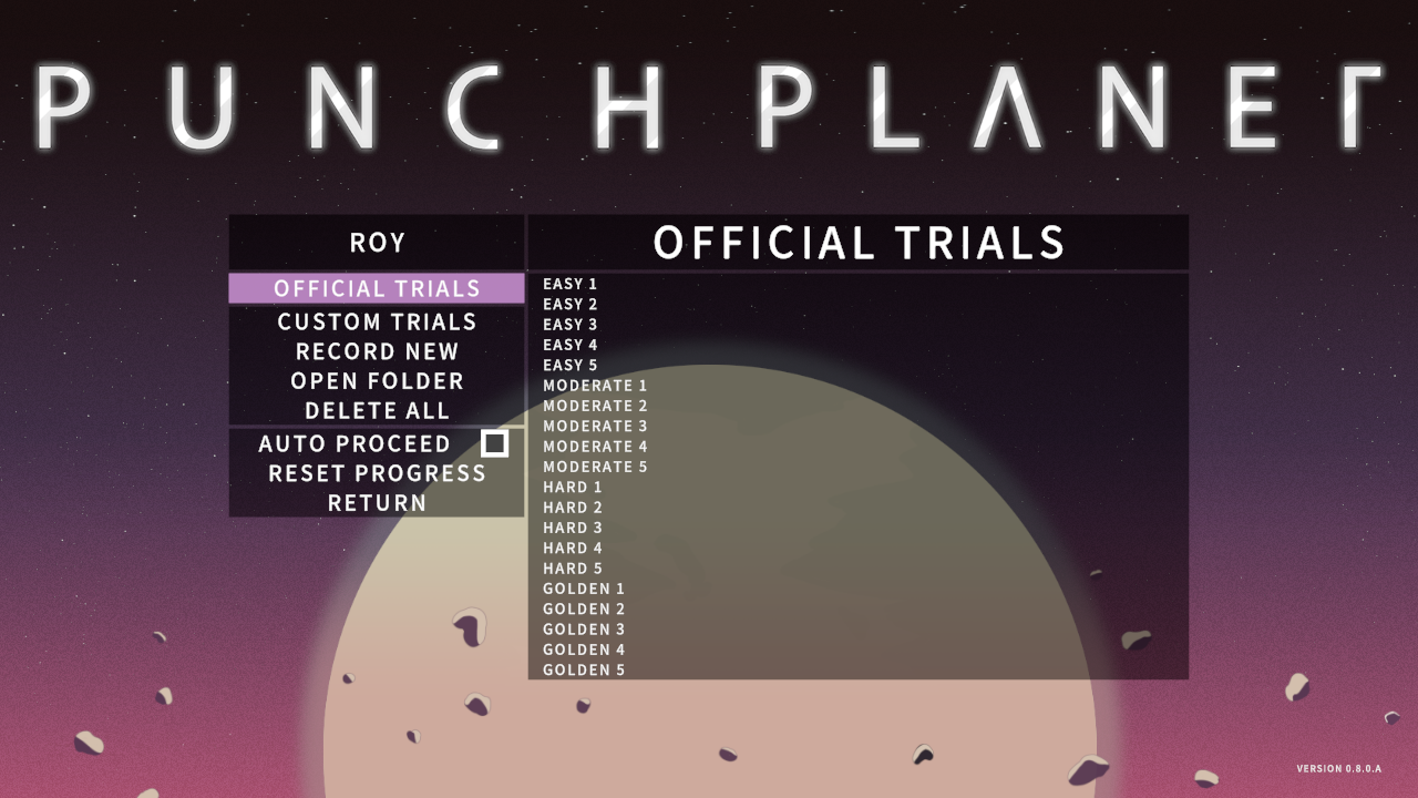 There is also support for custom trials that can be shared with other ...