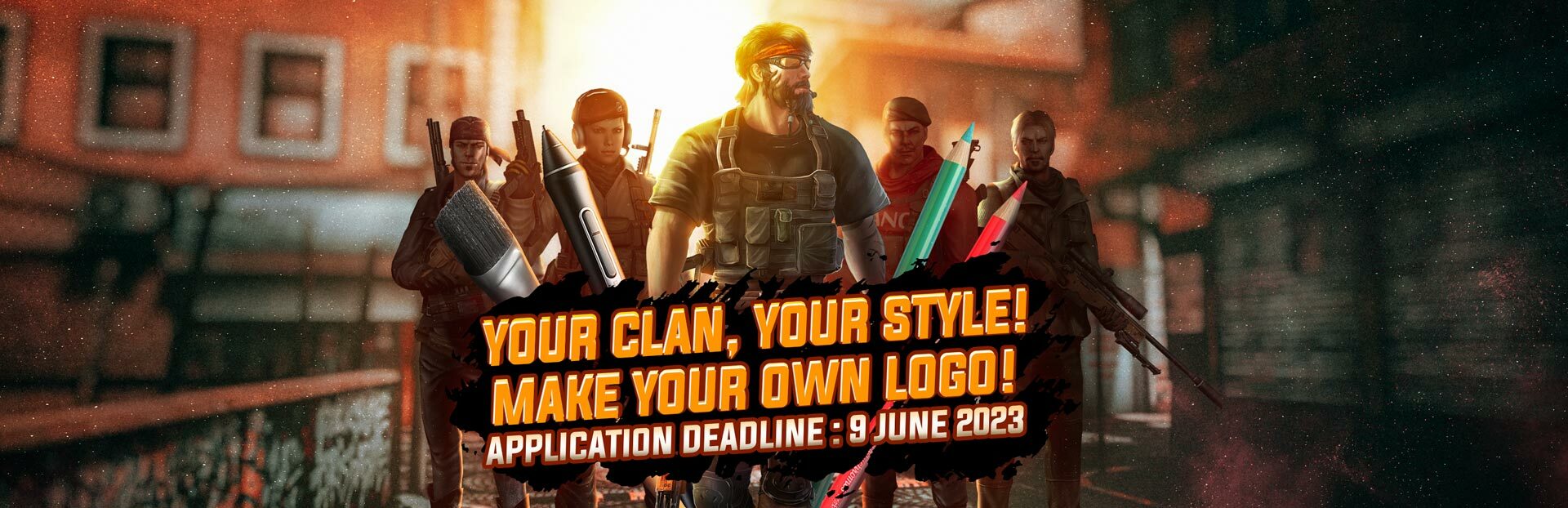 Make your own clan logo The period has begun!