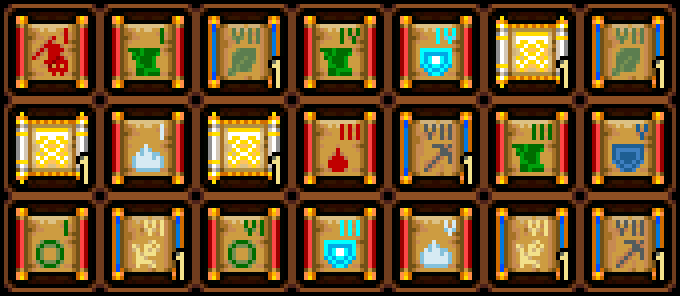 Replaced placeholder scroll sprites with new ones