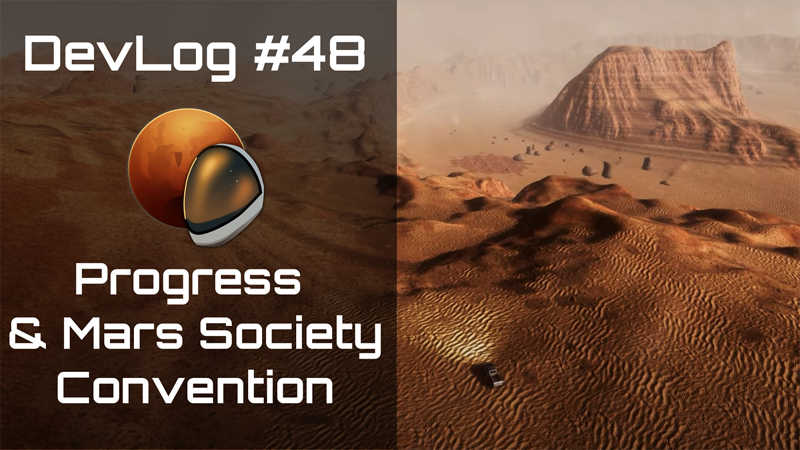 Occupy Mars: The Game - Devlog #48: Progress & Mars Society Convention ...