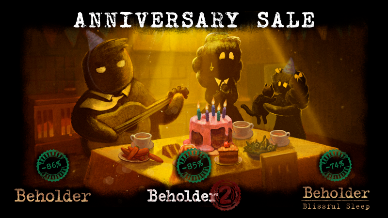 Beholder 2 - Beholder 2 turns 4! - Steam News