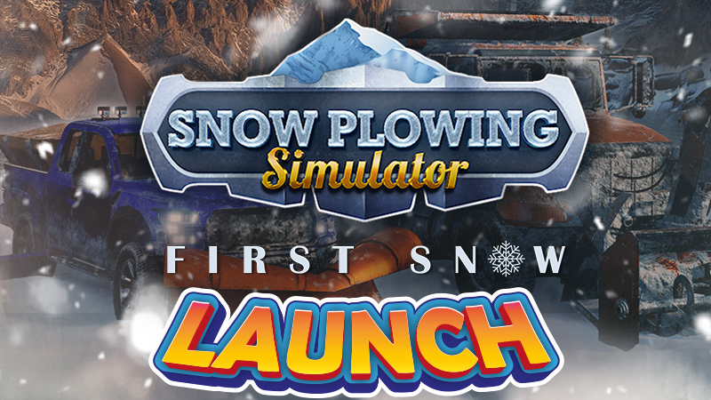 Steam :: Creatura :: ️Snow Plowing Simulator - First Snow Premiere ️
