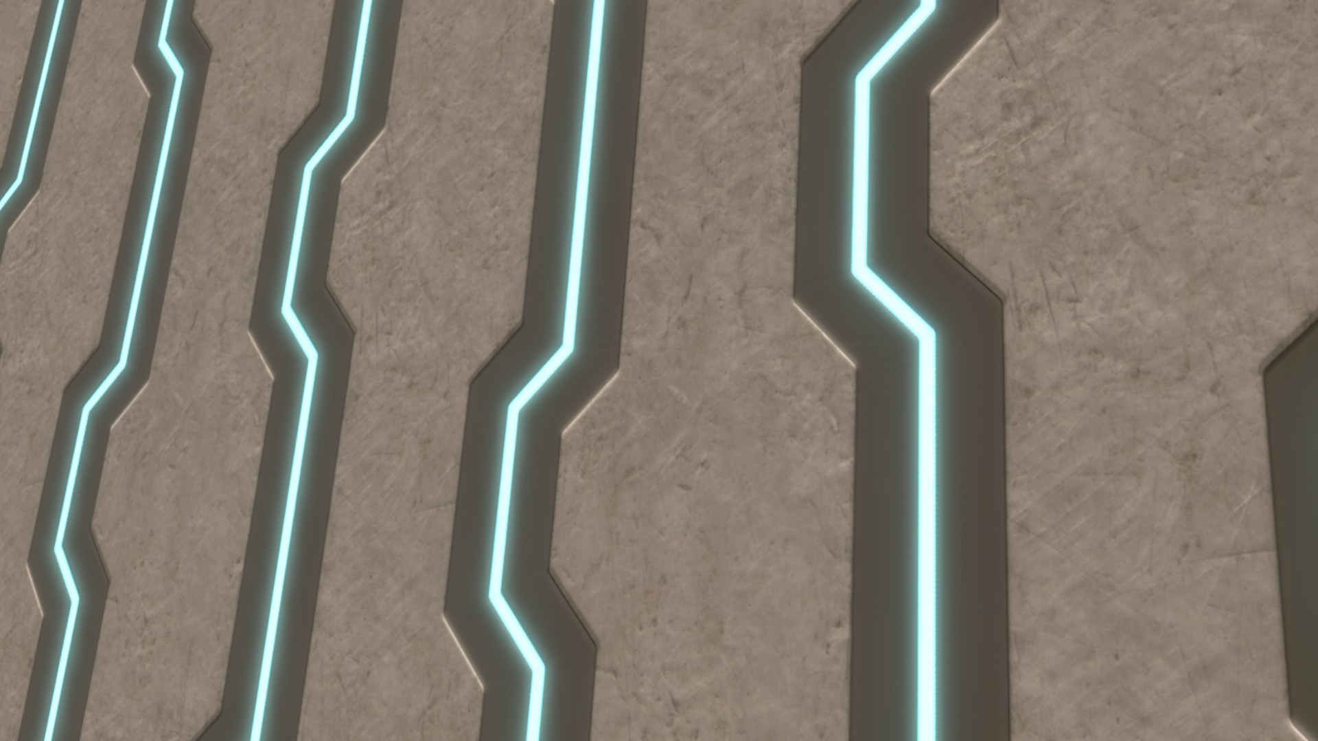 The darker it is, the different a glowing block looks! Here you see a ...