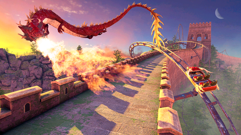 Epic Roller Coasters - New map: Dynasty Dash - Steam News