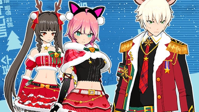SoulWorker - Anime Action MMO - Classy Christmas Costumes - Steam News
