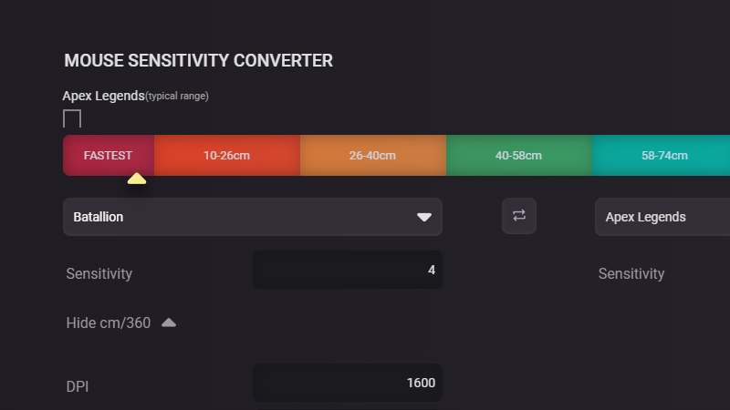 KovaaK's - KovaaKs.com: Mouse Sensitivity Converter + Improved Activity Feed - Steam News