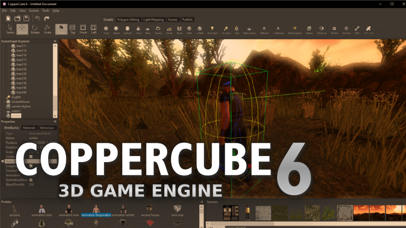 CopperCube 6 Game Engine - CopperCube 6.6 released - Steam News