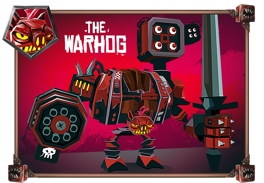 He is a mobile Boss, able to walk across the battlefield. His melee ...