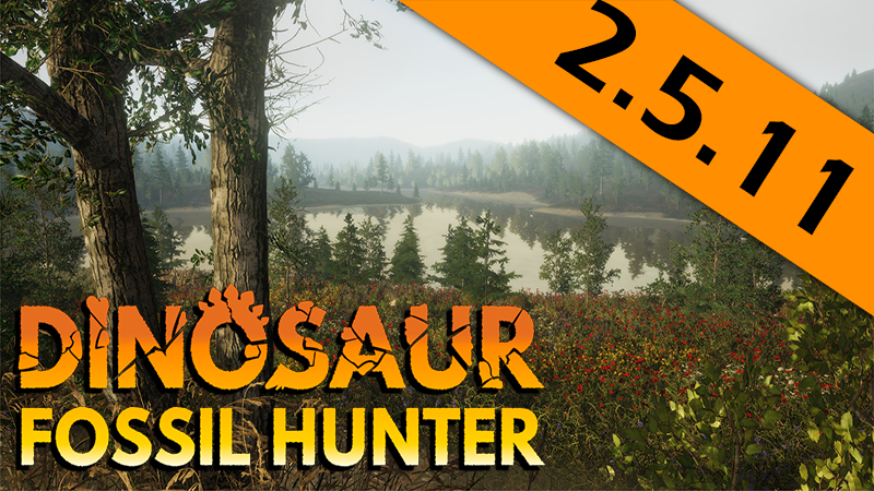 Dinosaur Fossil Hunter - Patch 2.5.11 is here! - Steam News