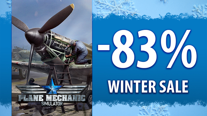 Plane Mechanic Simulator - Winter Sale Time: up to -90% on games ...